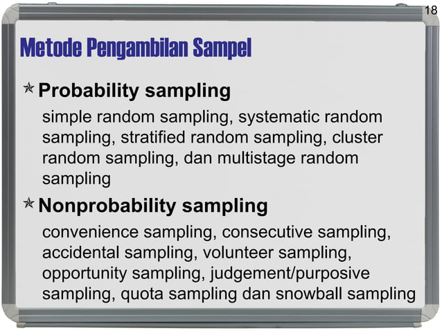 Stat prob03 sampling | PPT
