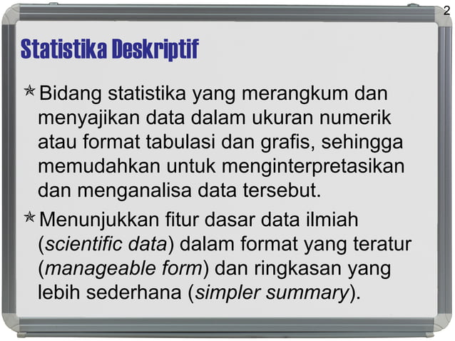 Stat prob04 descriptivestatistic_tablechart | PPT