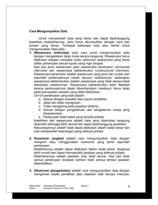 Stat pro modul_1 | PDF