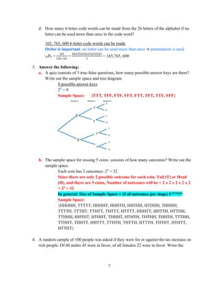 Practice Test 2 Solutions | PDF