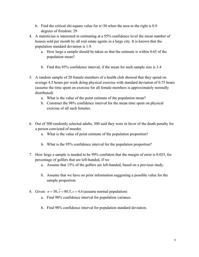Practice Test Chapter 6 (Normal Probability Distributions) | PDF ...