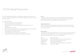 Sta Travel Rebrand Style Guide | PDF