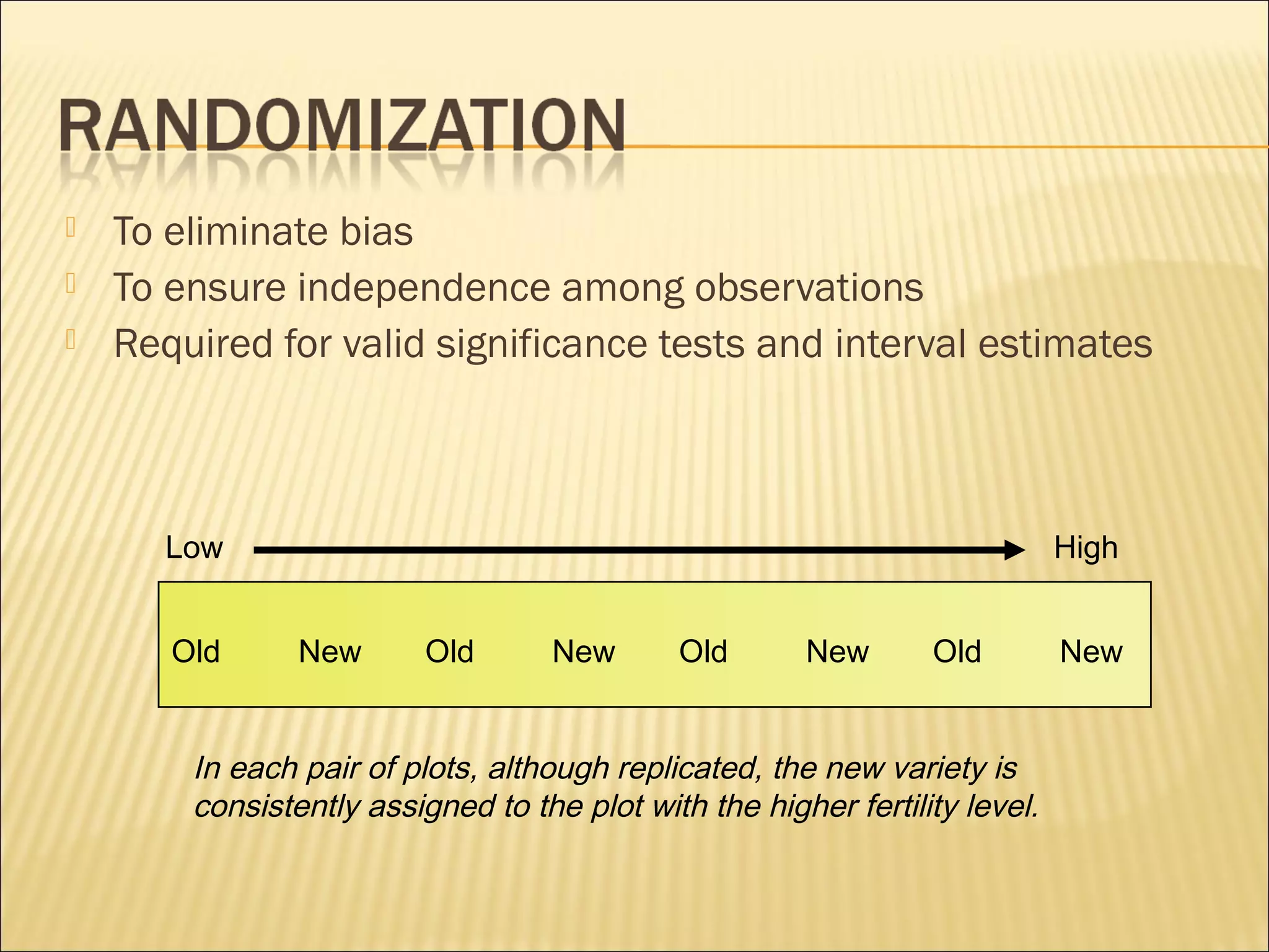 ANOVA & EXPERIMENTAL DESIGNS | PPT