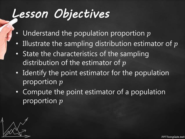Point estimate for a population proportion p | PPTX | Science