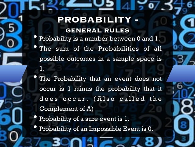 PROBABILITY | PDF