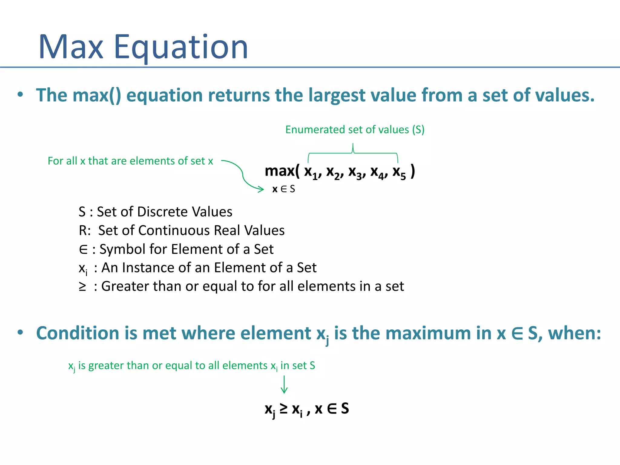 Statistics - SoftMax Equation | PPTX
