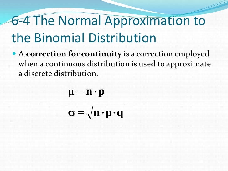 The Normal Distribution