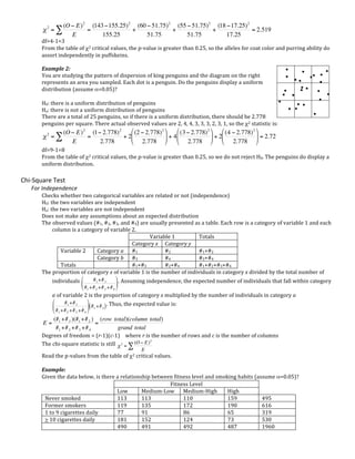 Statistics Cheatsheet by MIT | PDF