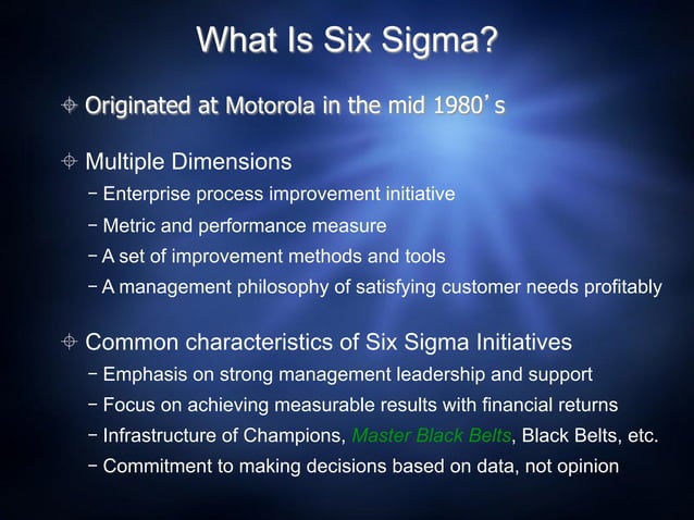 Statistics & Lean Six Sigma | PDF | Manufacturing Industry | Industries