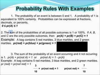 Statistics: Probability | PPT