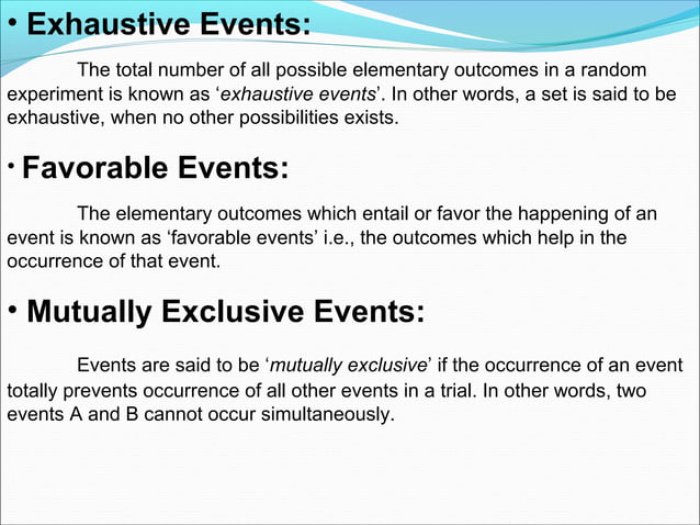 Statistics: Probability | PPT | Physics | Science