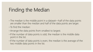 Stats measures of location 1 | PPTX