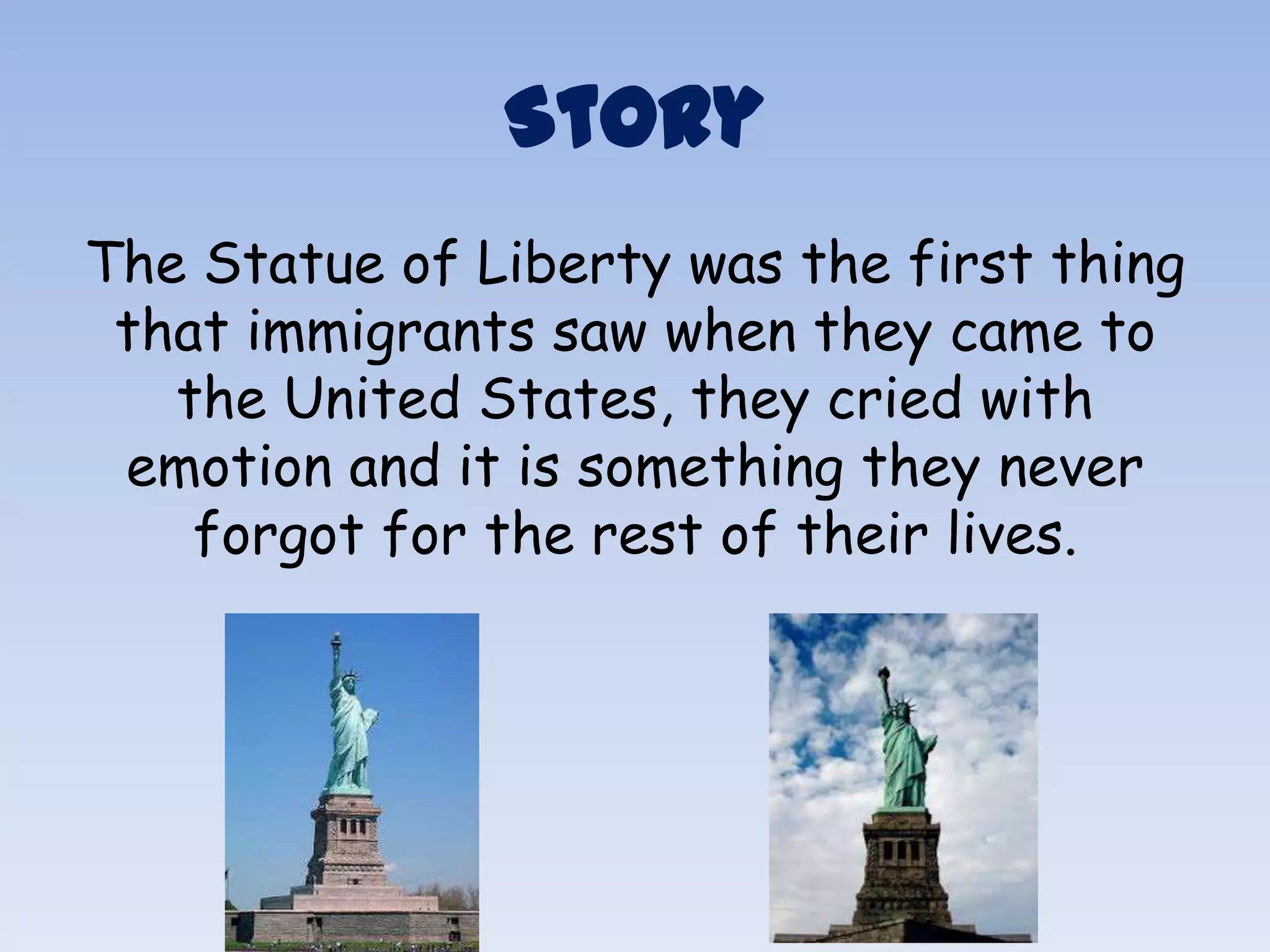 Statue of liberty. | PPT