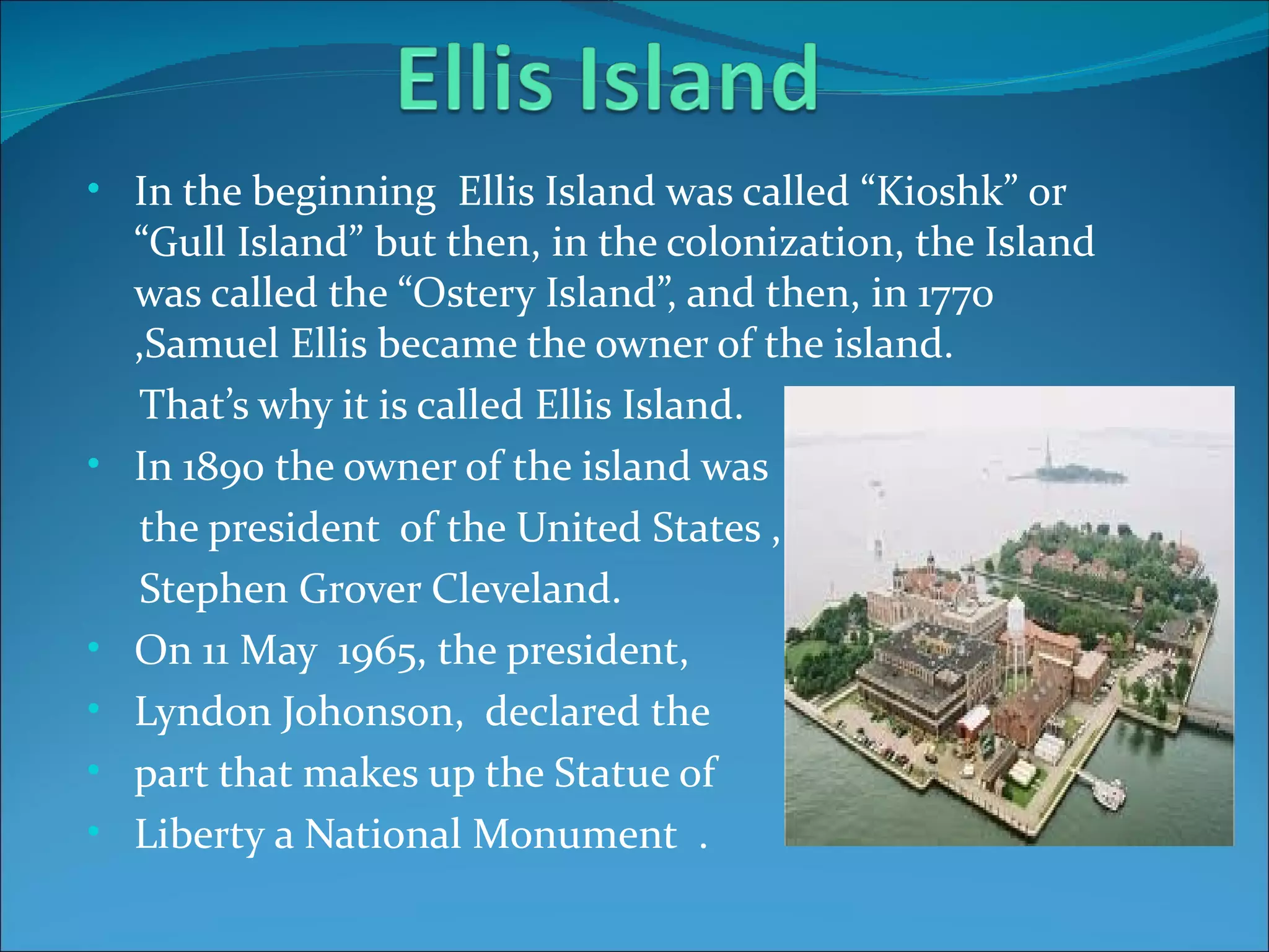 Statue of liberty and ellis island 1 | PPT