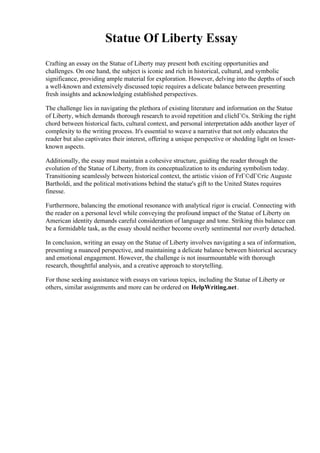 Statue Of Liberty Essay.pdf