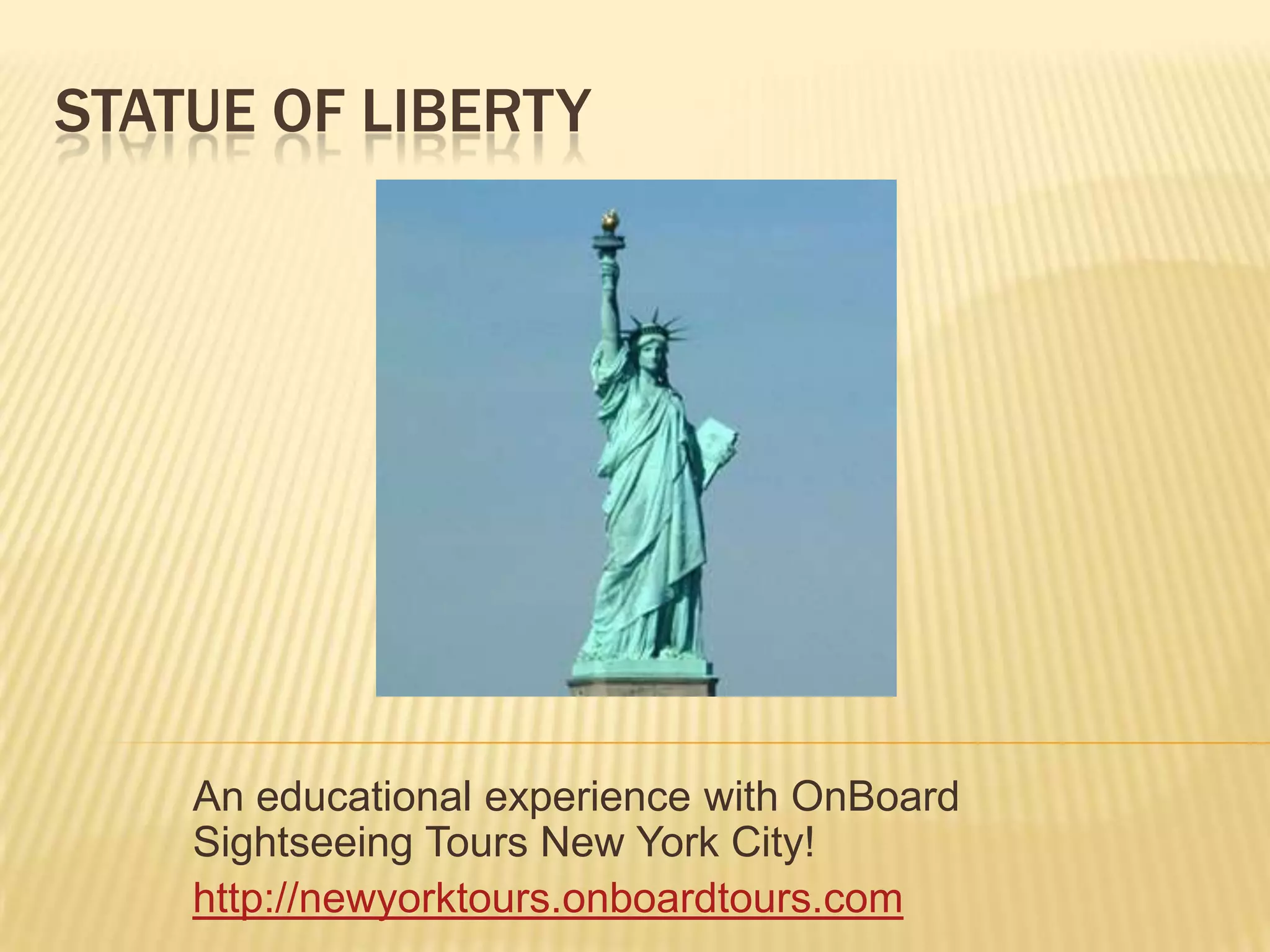 Statue of Liberty Presentation | PPTX