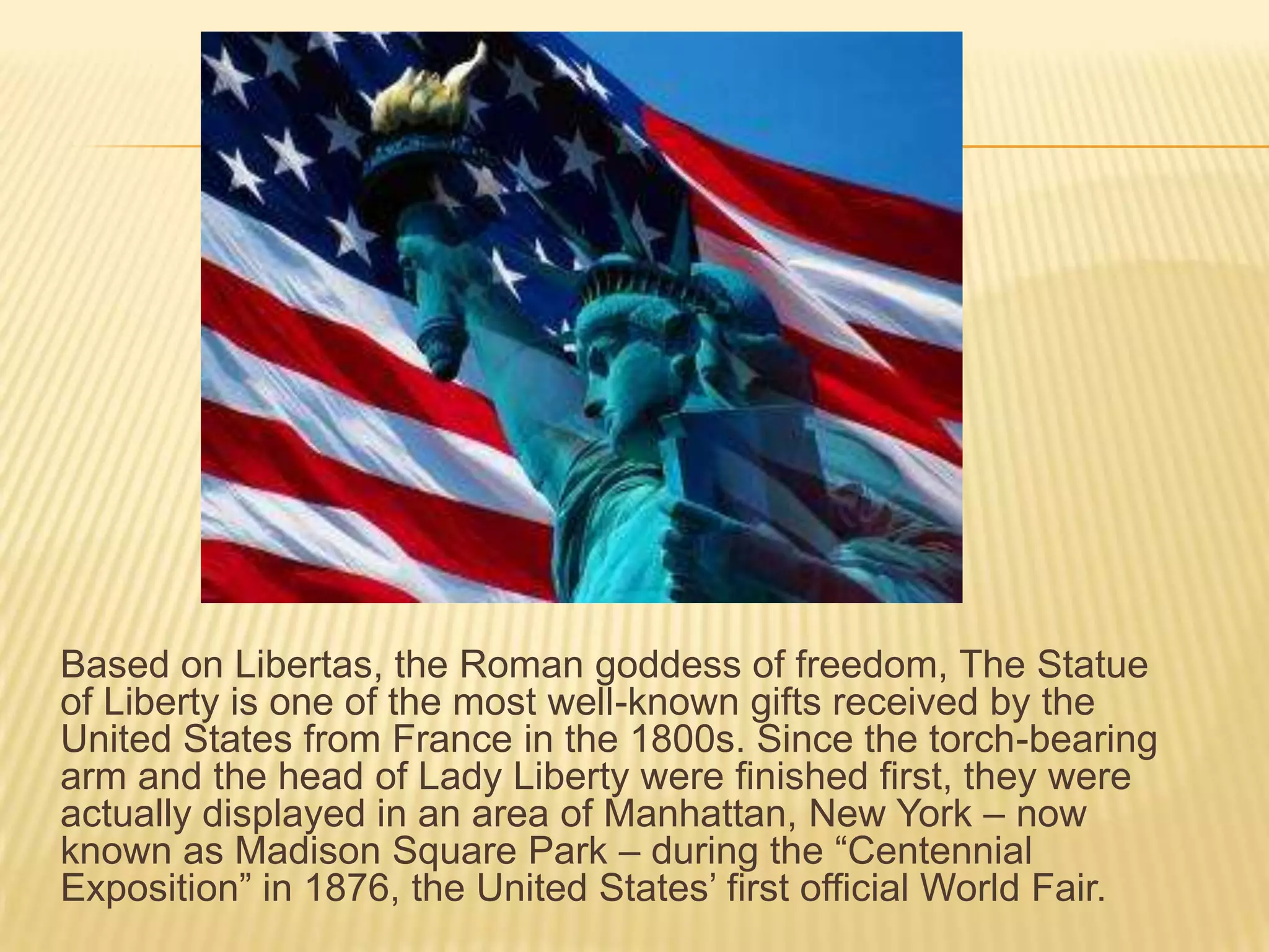 Statue of Liberty Presentation | PPTX