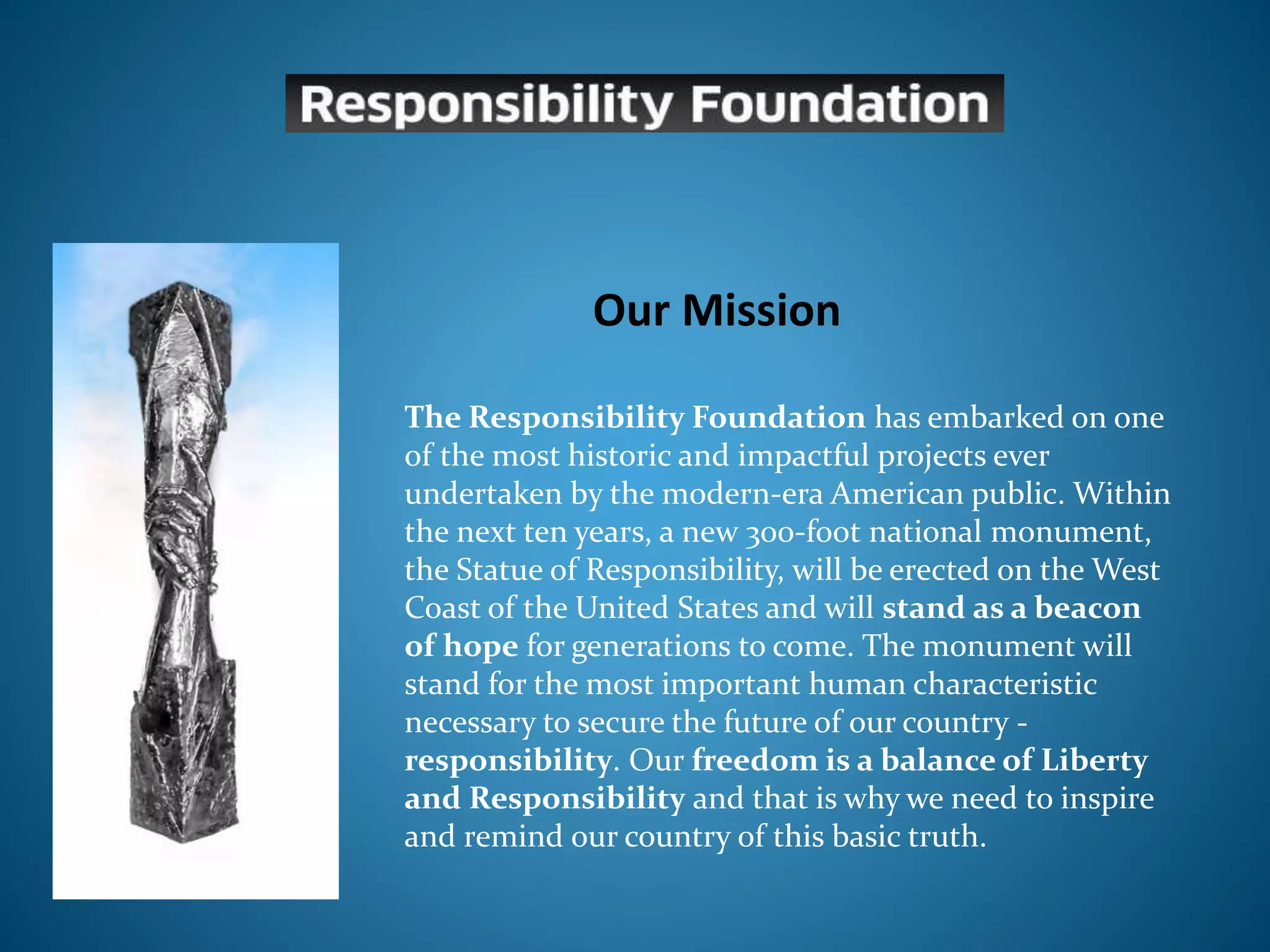 statue of responsibility | PPTX
