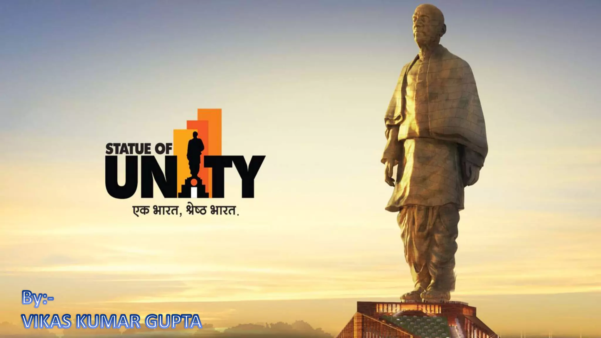 Statue of unity | PPTX