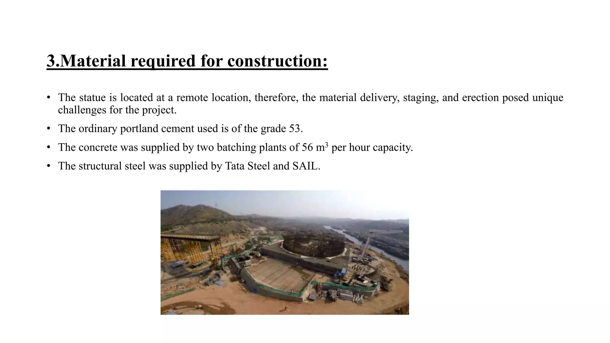 Statue of unity case study | PPTX