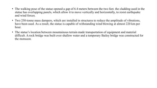 Statue of unity case study | PPTX