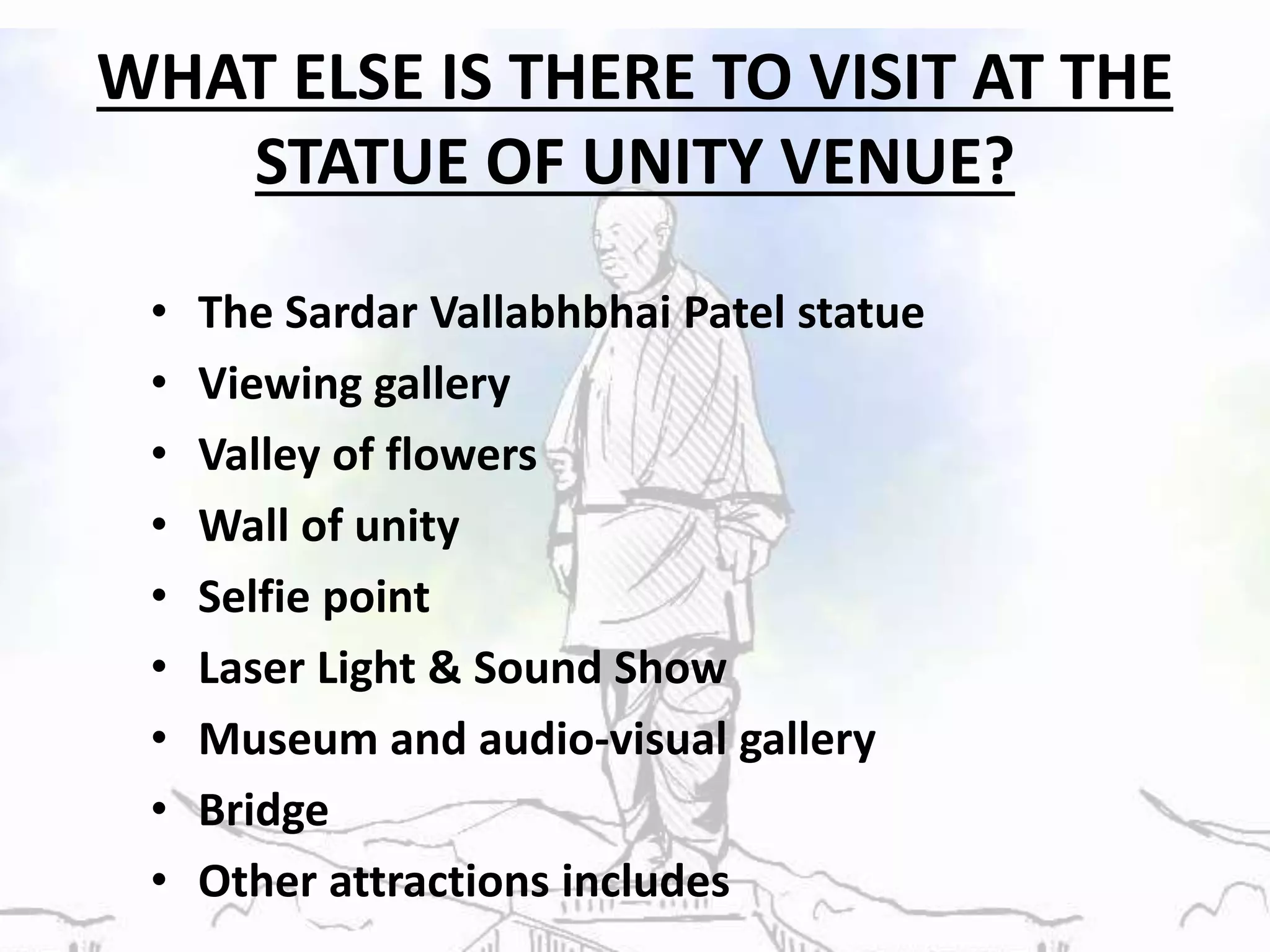 Statue of unity | PPTX