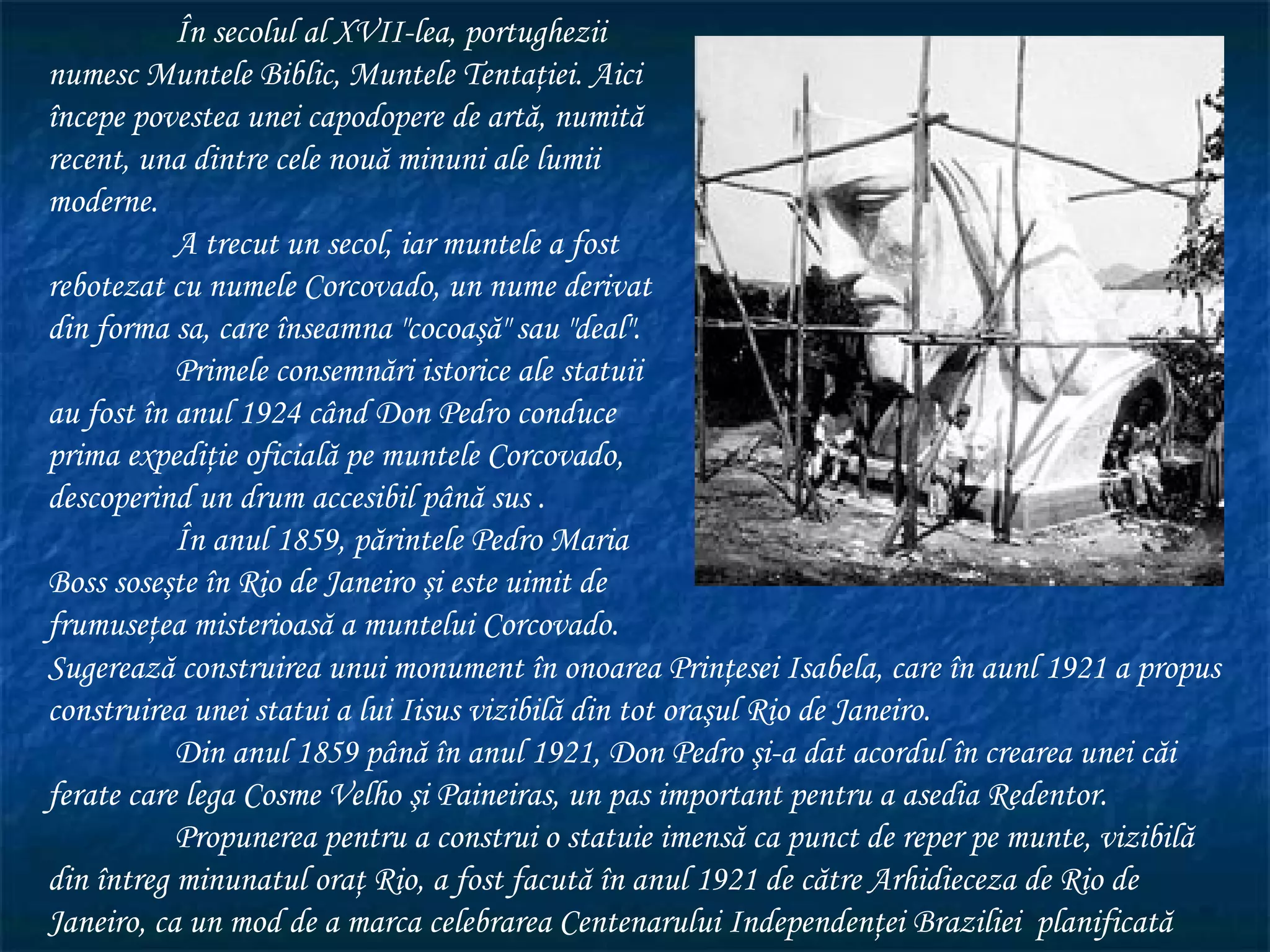 Statuia Lui Iisus Hristos | PPT