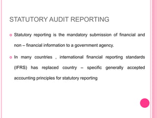 STATUORY AUDIT –PLANNING,EXECUTION,.pptx