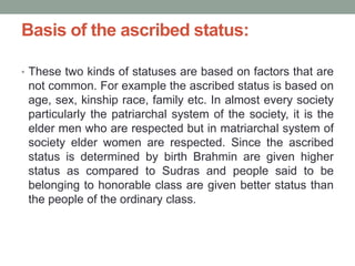 Status | PPTX | Family and Relationships