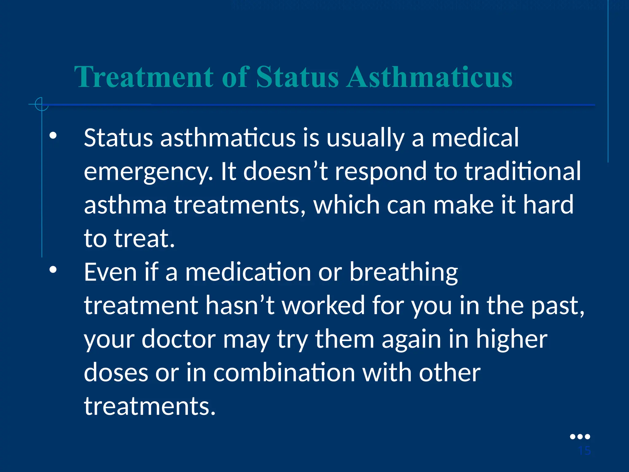 Status-Asthmaticus is respiratory failure | PPTX