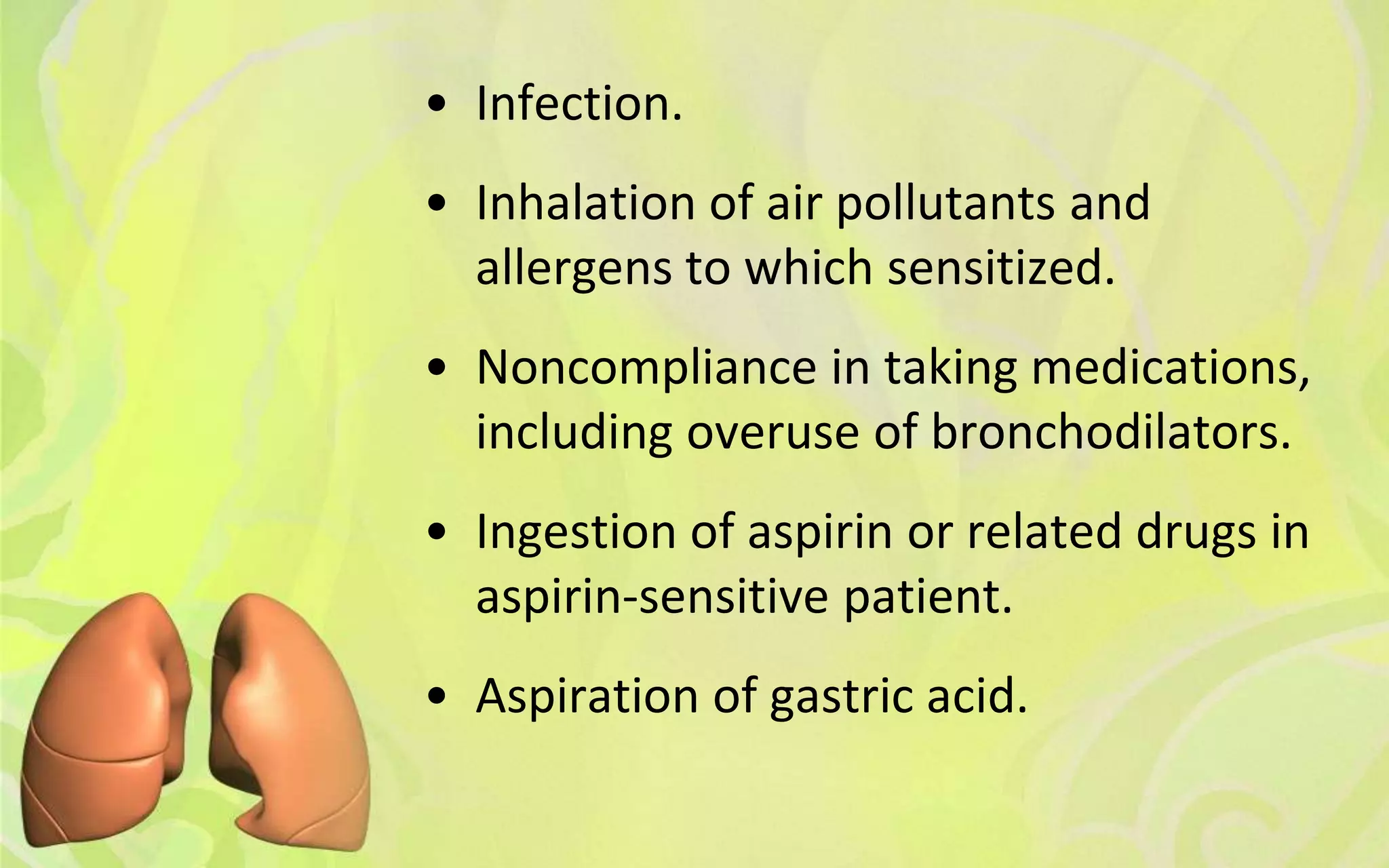 Status asthmaticus | PPTX
