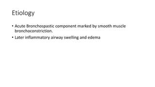 Status asthmaticus | PPTX