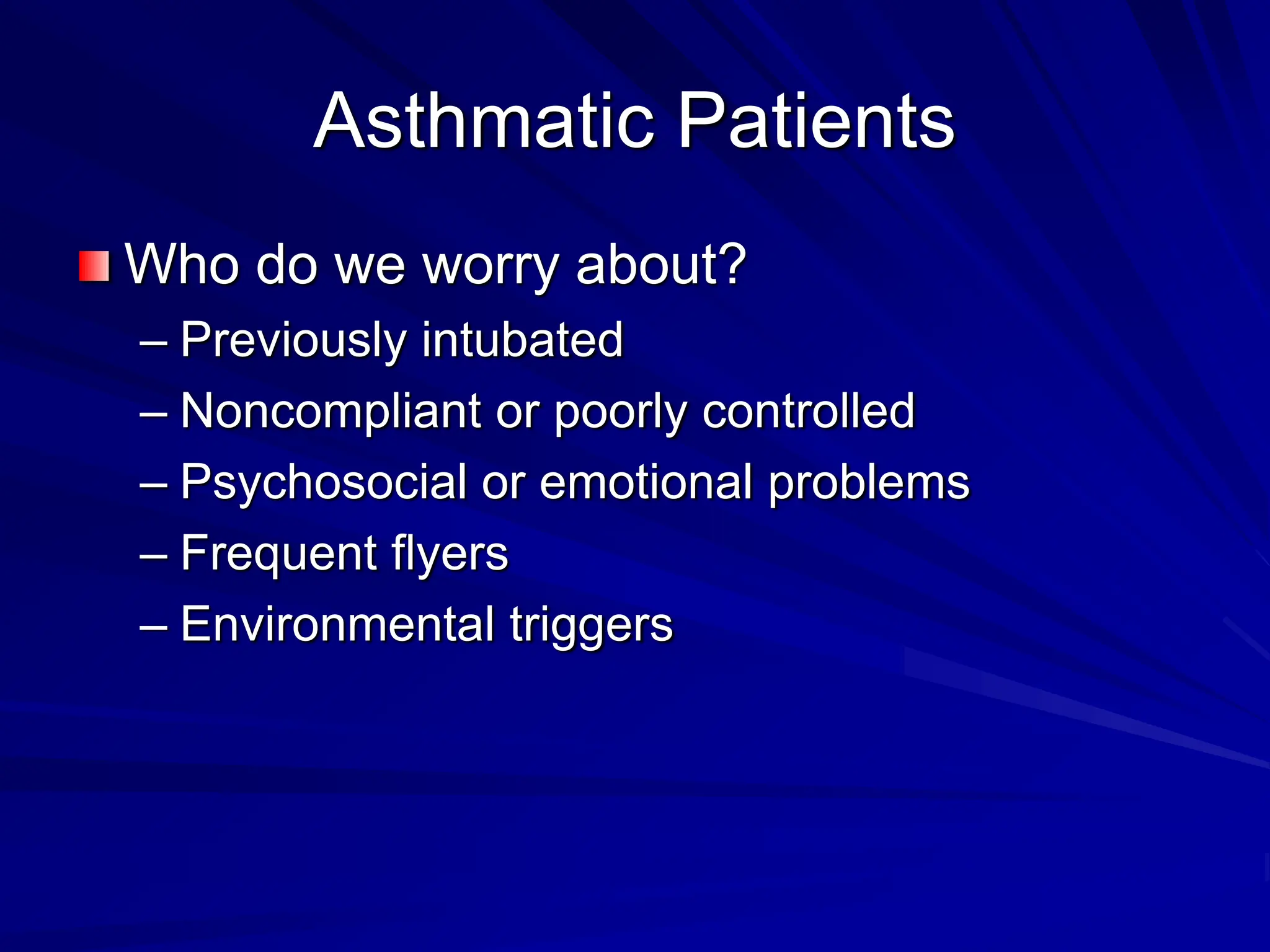 Acute management of STATUS ASTHMATICUS.This PPT deals with management ...
