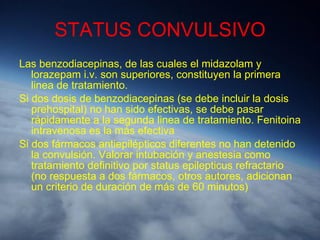 Status Convulsivo En El NiñO | PPT