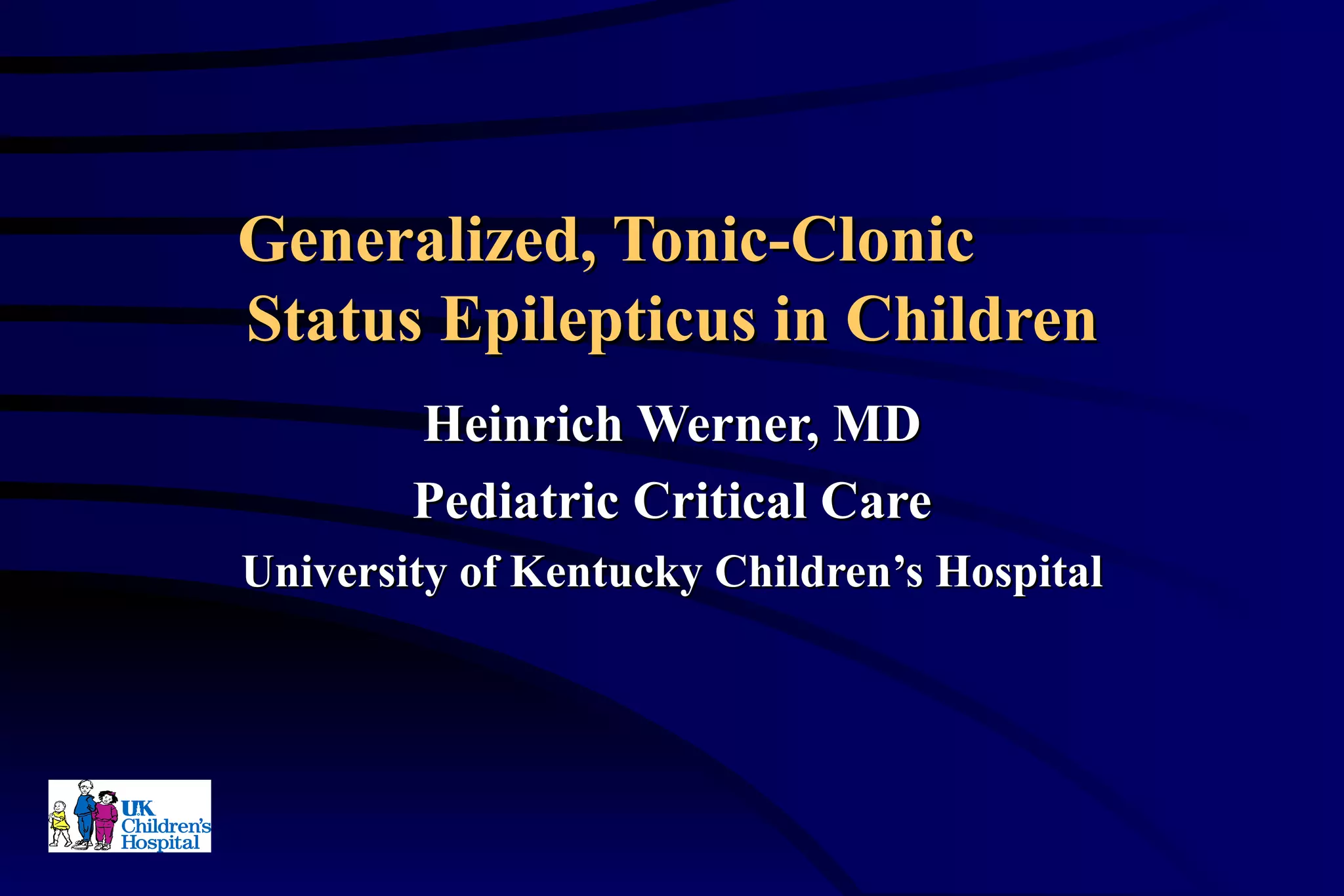 Status Epilepticus | PPT