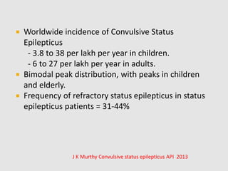 NEW GUIDELINES FOR Status epilepticus | PPTX