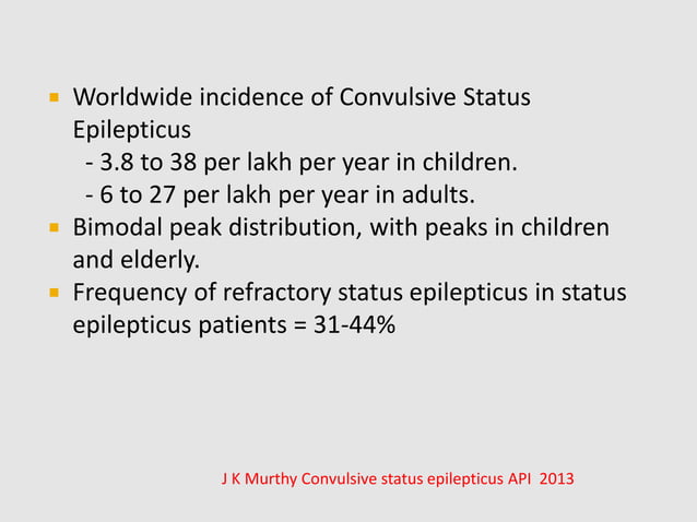 NEW GUIDELINES FOR Status epilepticus | PPTX