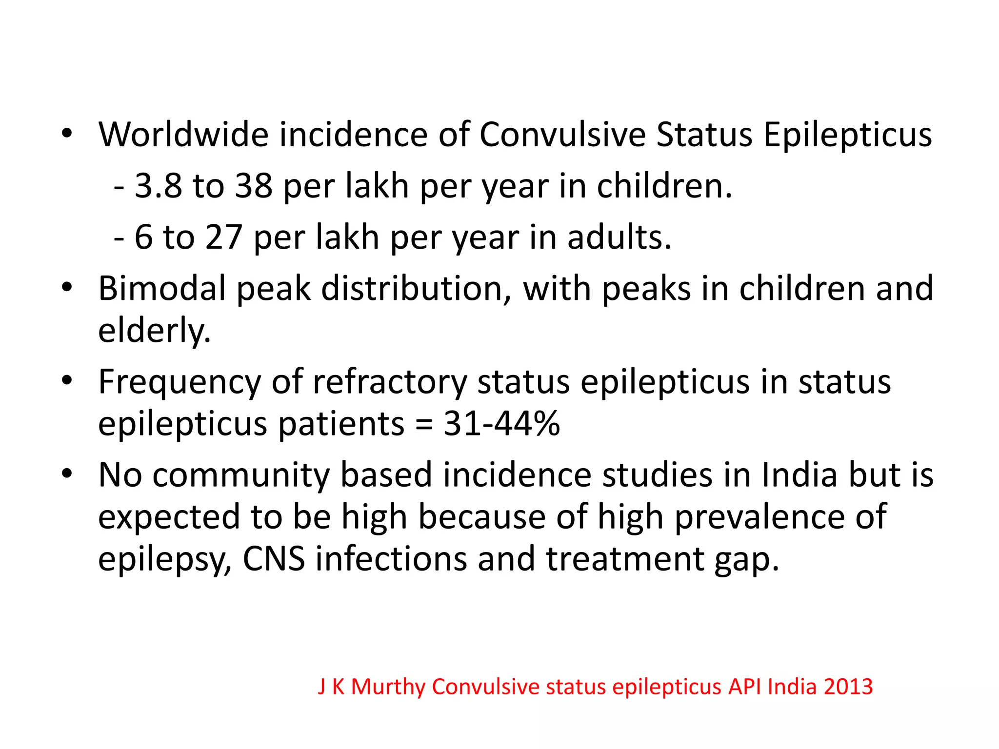 Status epilepticus | PPTX