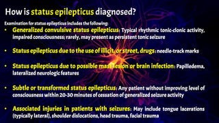 Management of Status Epilepticus | PDF