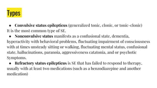 Status epilepticus | PPT