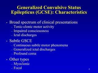 Status epilepticus | PDF