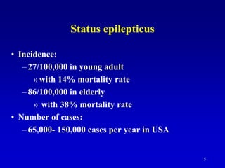 Status epilepticus | PDF