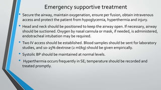 Status epilepticus and febrile convulsions | PPTX