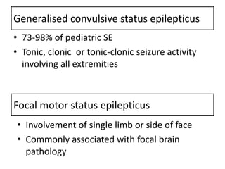 Status epilepticus | PPTX