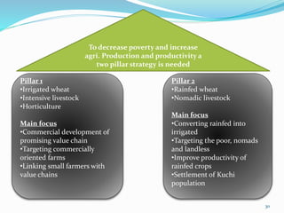 Agriculture and Poverty in Afghanistan | PPTX