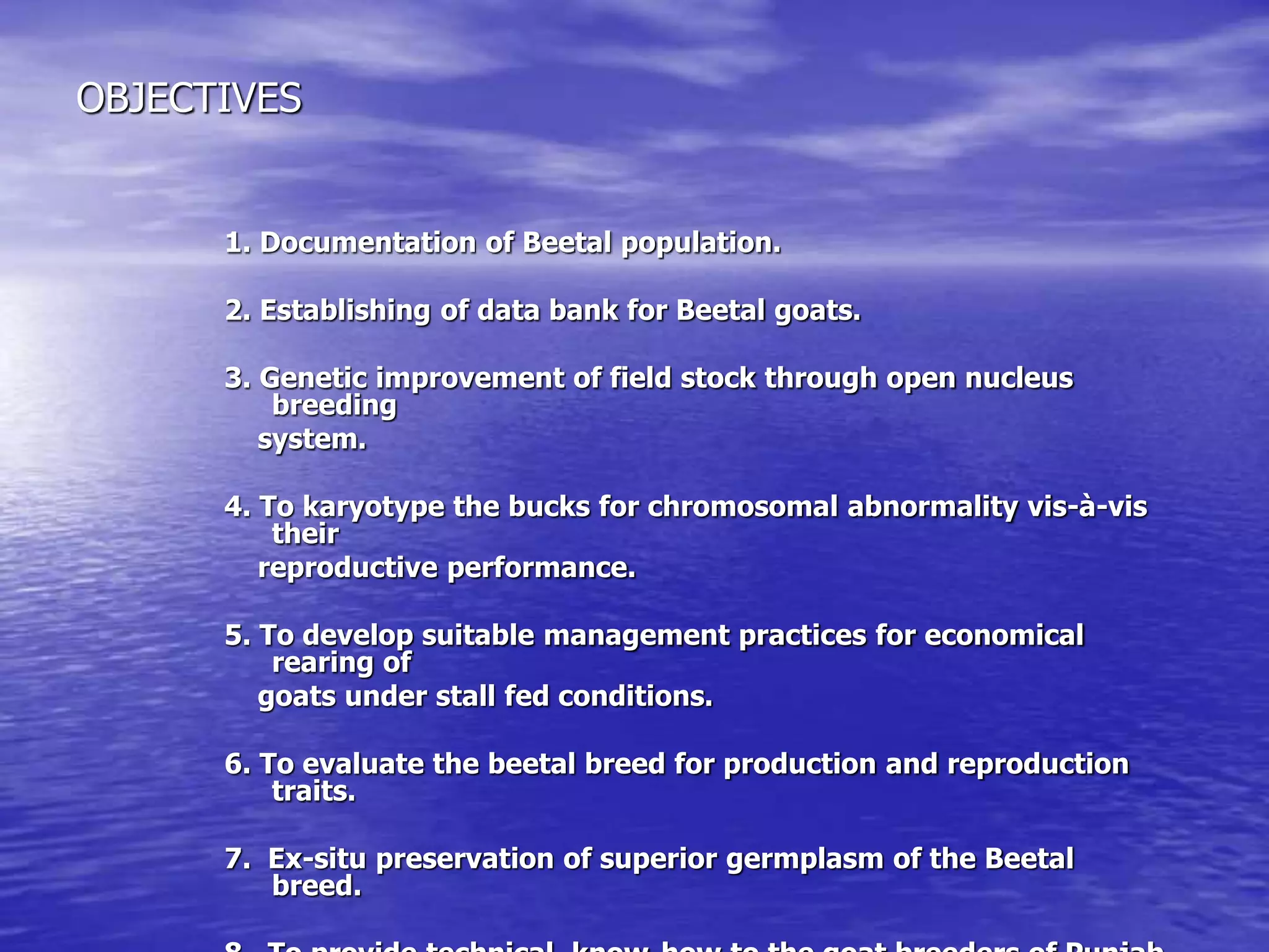 Status of Beetal Goats in Punjab.ppt