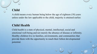 Status of Child Health in Bangladesh.pptx 2024 | PPTX