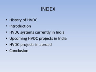 Status of hvdc links | PPTX