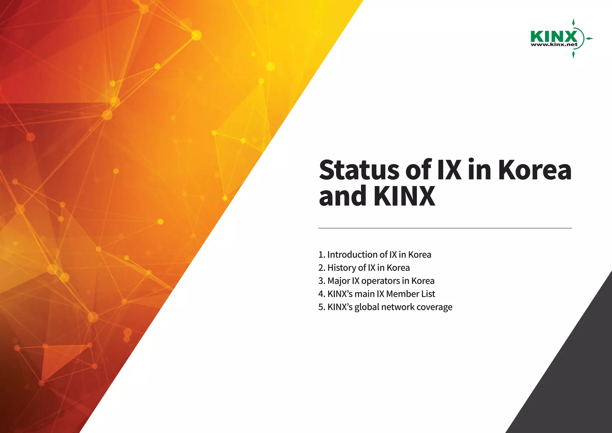 Status of IX in Korea and KINX | PDF | Internet Service Providers | Home Utilities