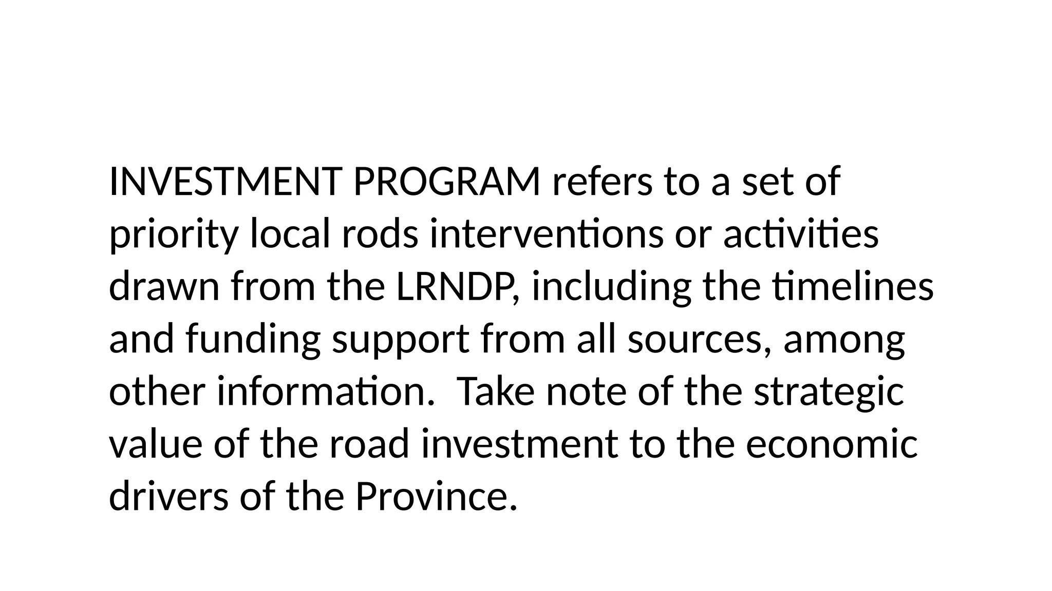 Status of Local Road Network Development Plan.pptx